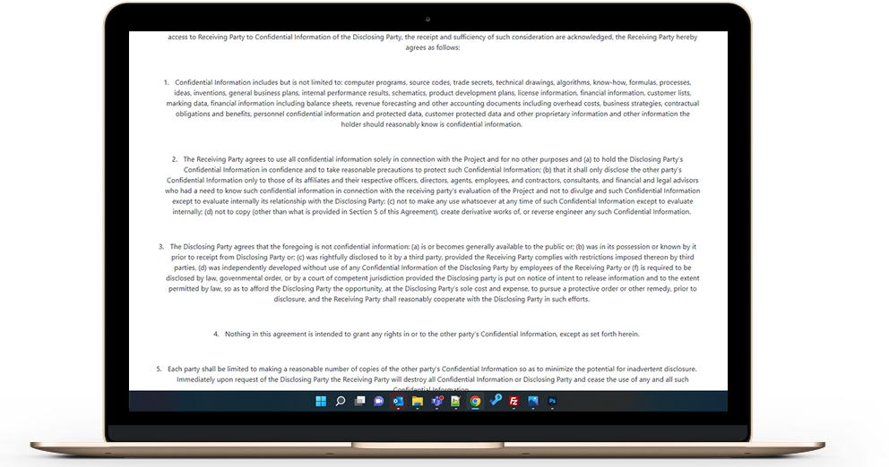 Fillable Contract - Create your own legal contracts in minutes